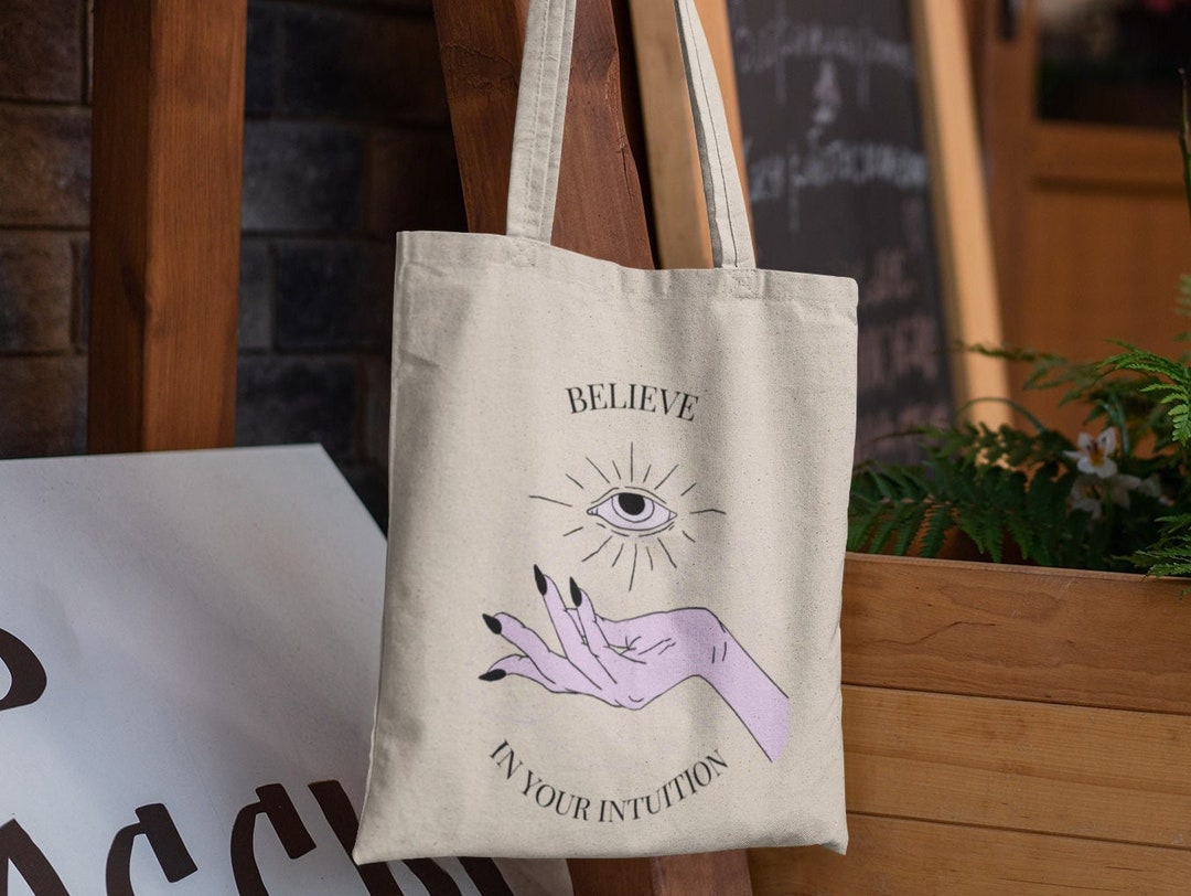 Esoteric Tote Bag- Magic Mystic Bag Aesthetic Tarot Bag - Etsy