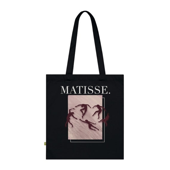 Tribute to Matisse Tote Bag the Dance Organic Cotton Black - Etsy