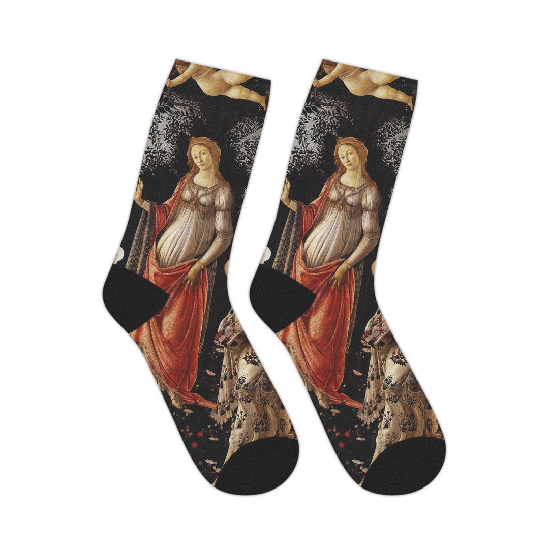 Art Socks -birth of Venus Sandro Botticelli Socks - Men Socks - Women ...