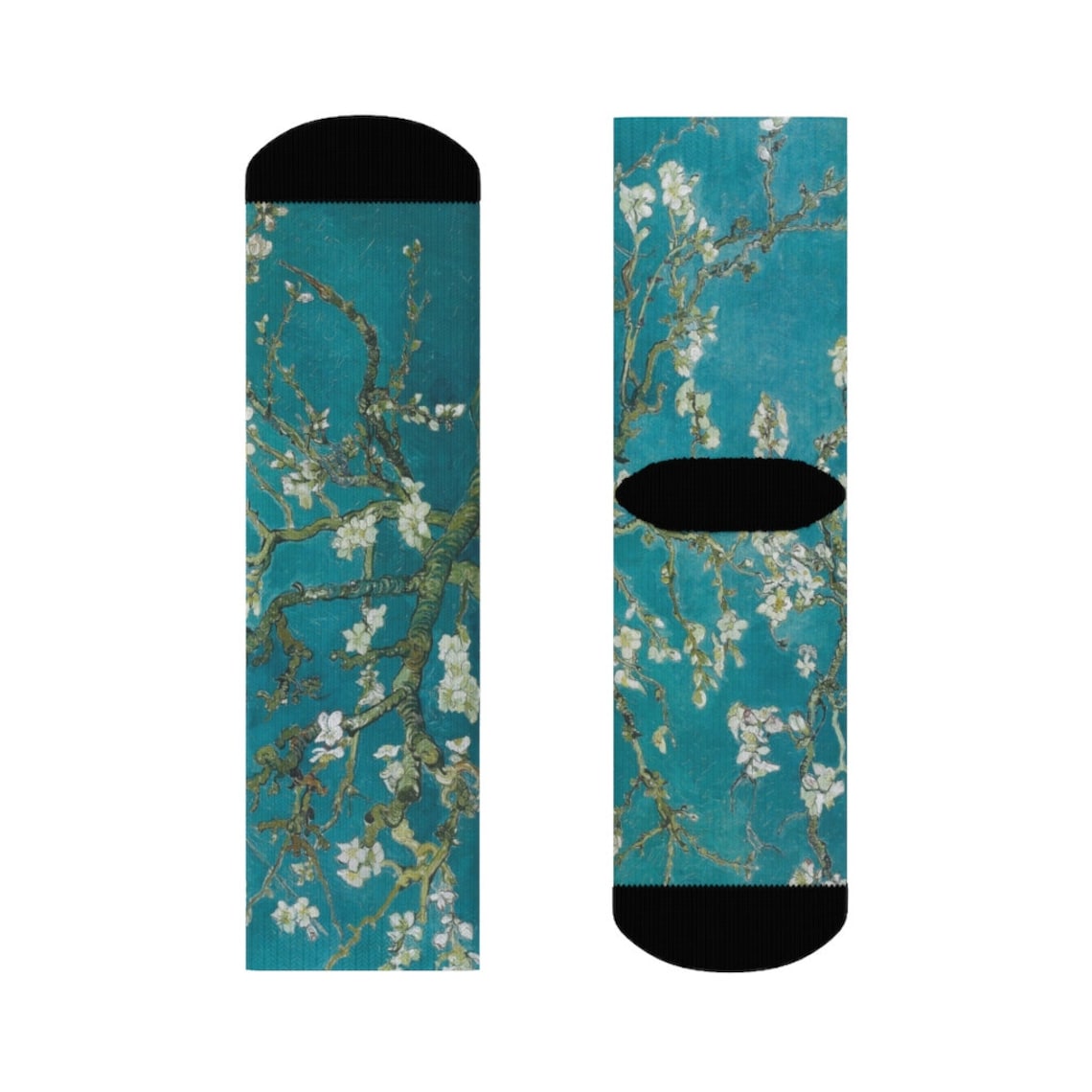 Vincent Van Gogh Socks Almond Blossom Art Socks - Etsy