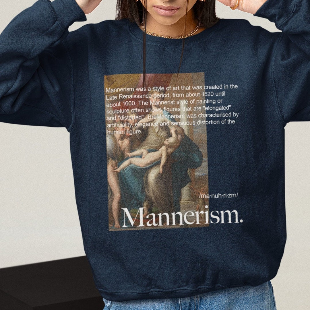 Mannerism Art Sweatshirt - Madonna With the Long Neck Mannerism Art ...