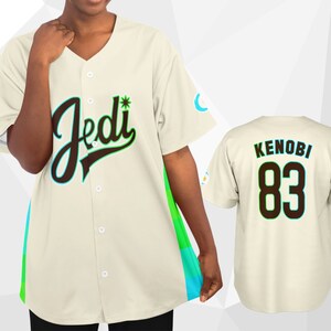 Coruscant Jedi Baseball Jersey - Etsy