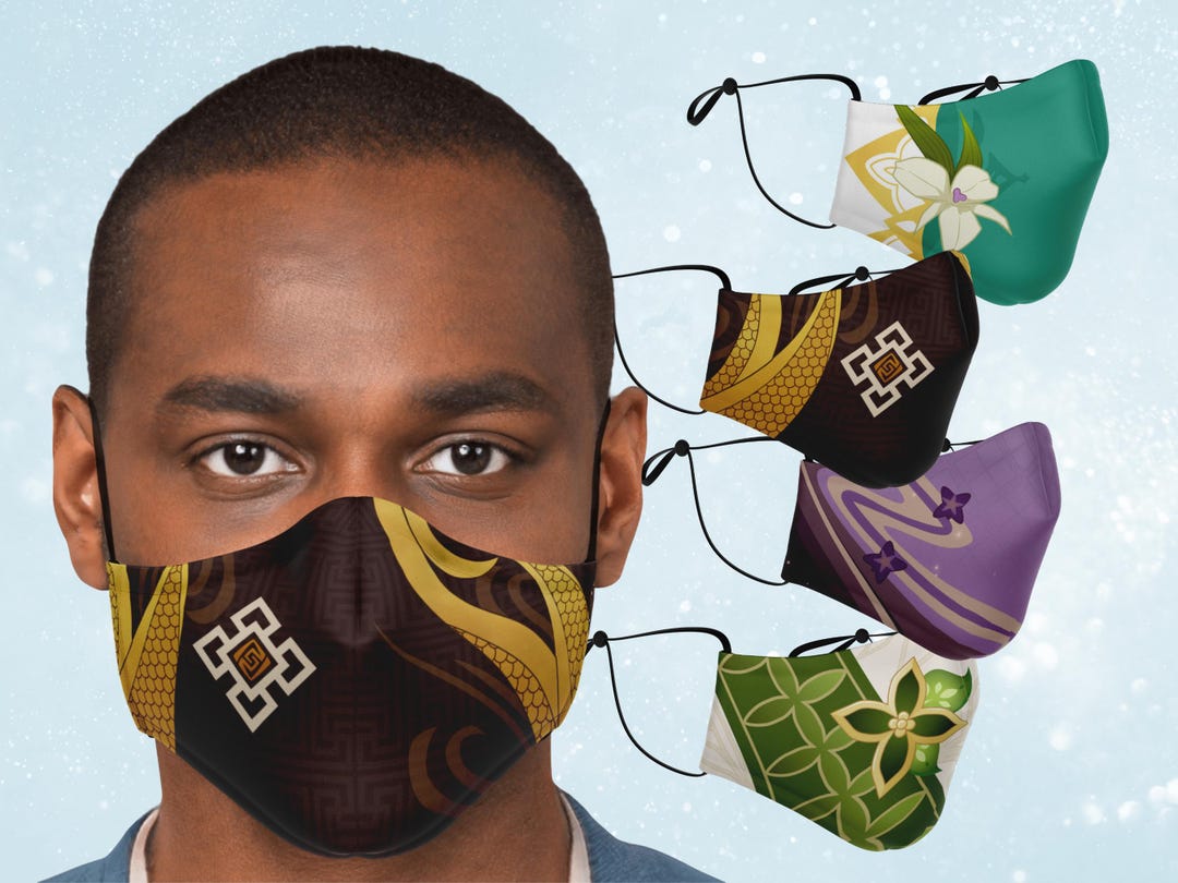 CLEARANCE Genshin Archon Face Masks - Etsy