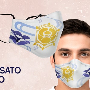 Genshin Impact Inazuma Character Masks - Etsy