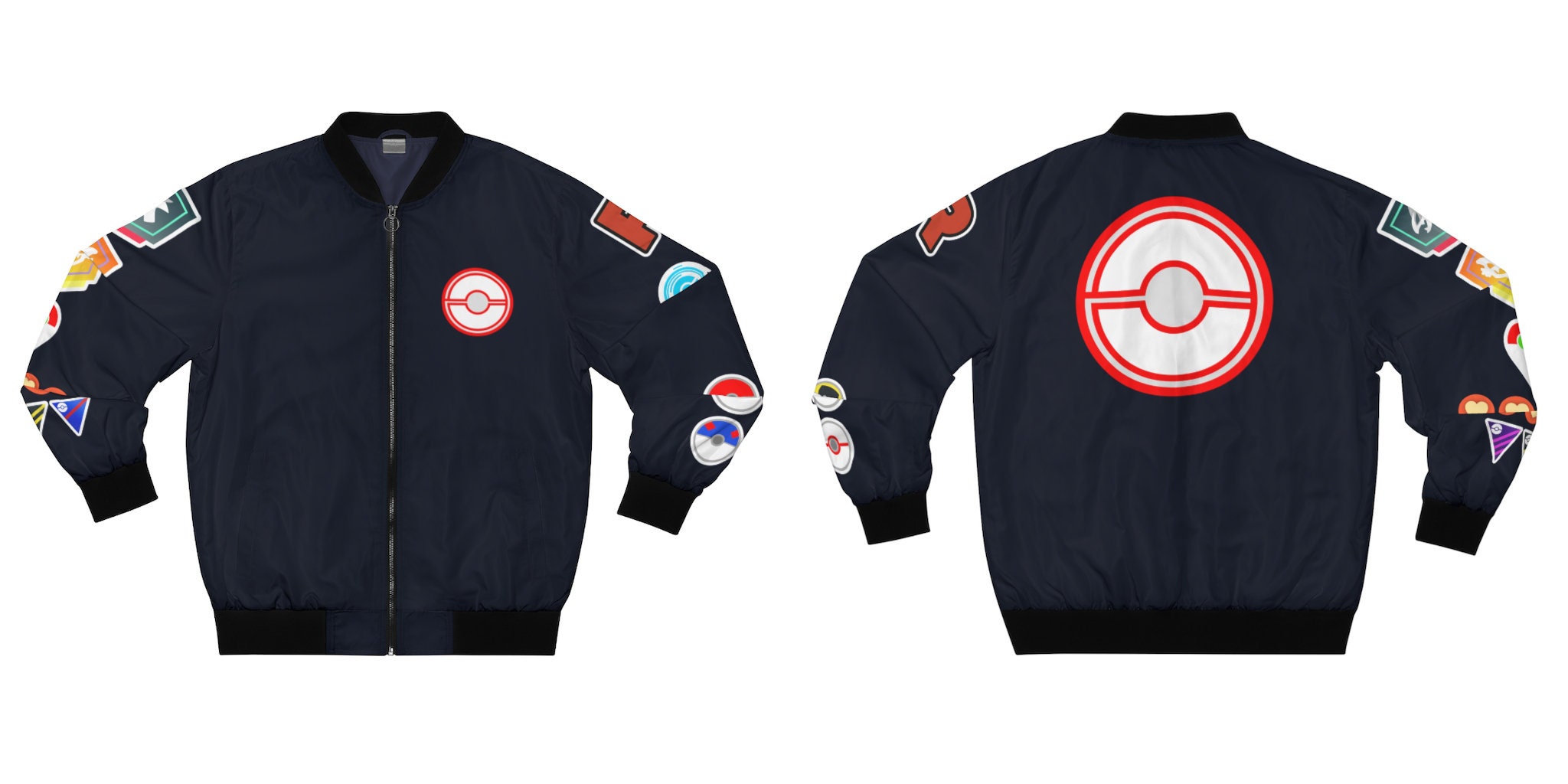 Pokemon GO Level 50 Bomber Jacket | Etsy