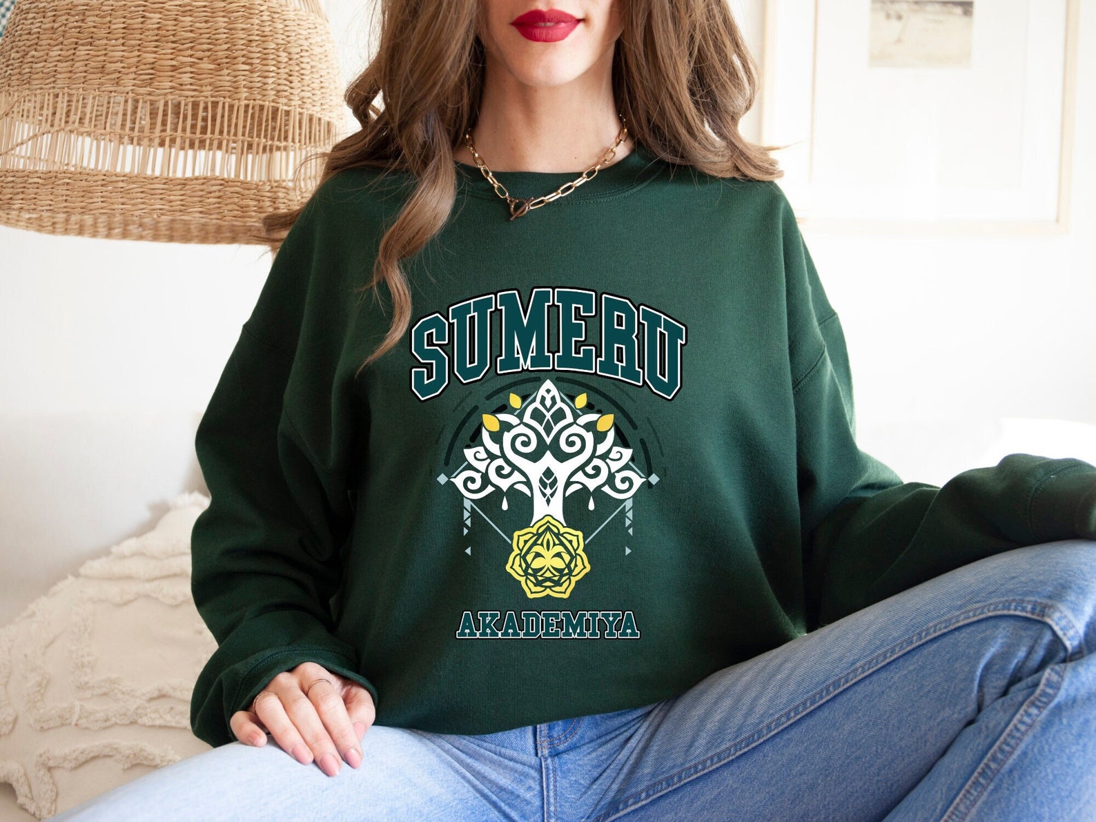 Sumeru Akademiya Sweatshirt - Etsy