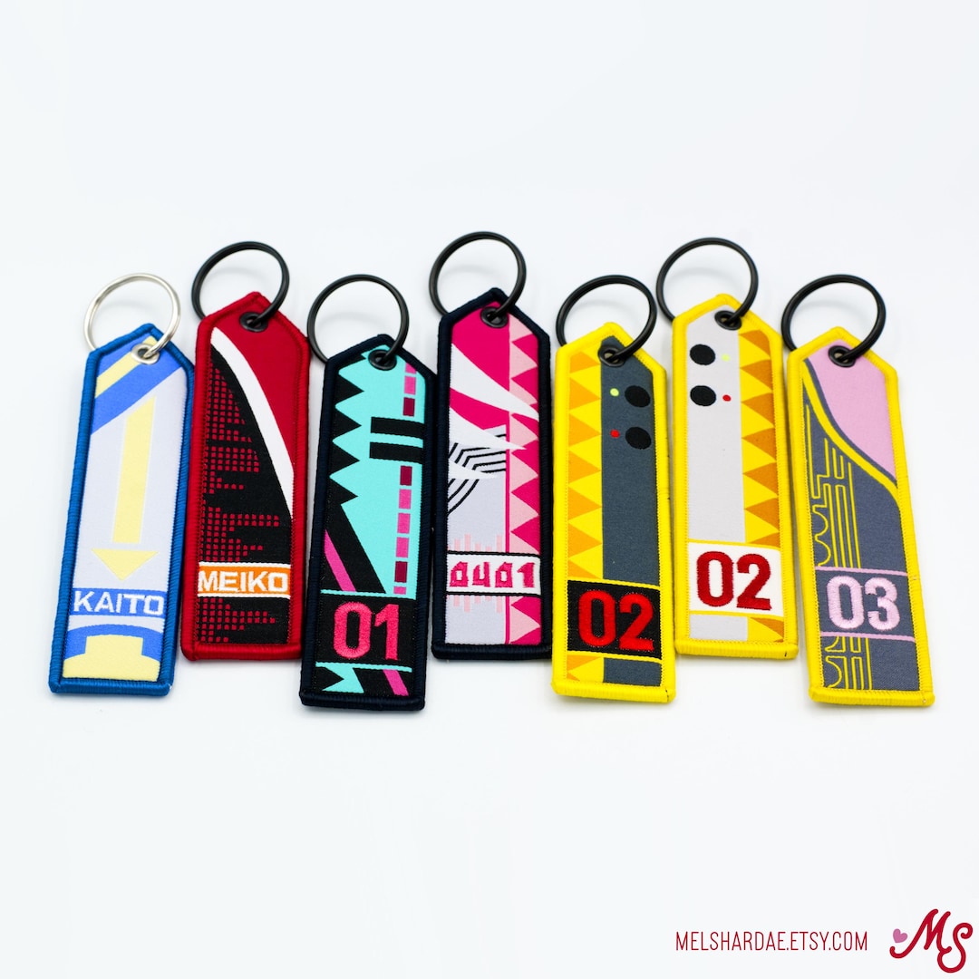 Vocaloid Embroidered Jet Tags - Etsy