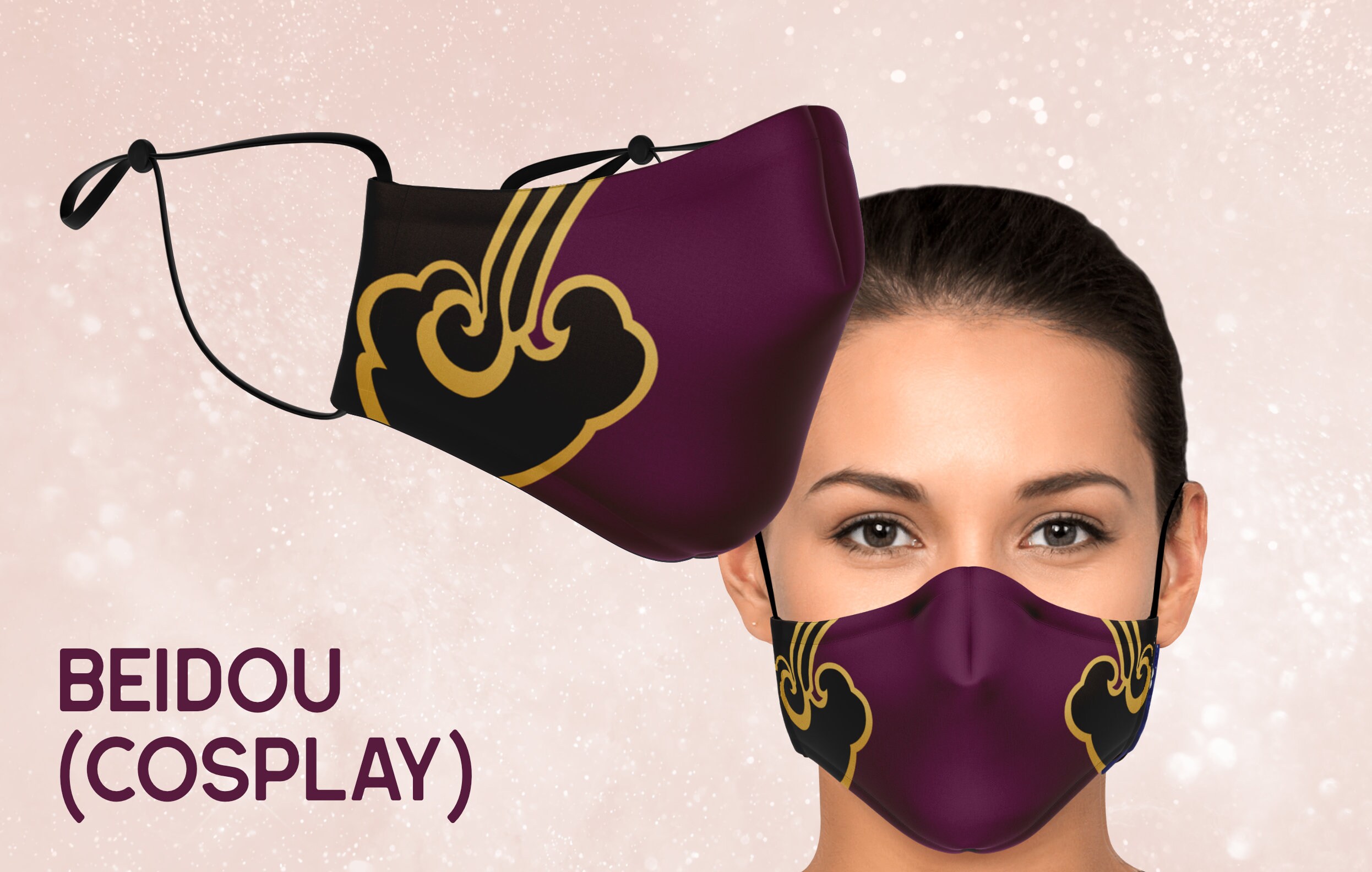 Genshin Impact Liyue Character Masks - Etsy