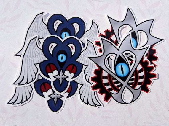 Keyblade Symbol Fusion Stickers | Etsy