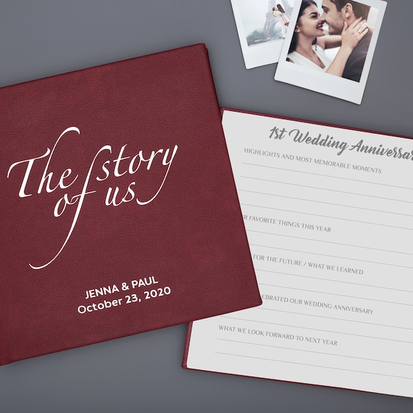 Anniversary Journal - Etsy