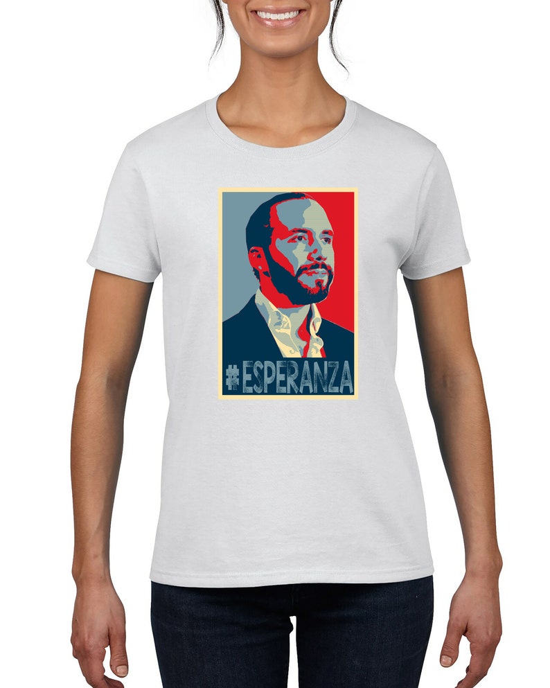 Camiseta Nayib Bukele, Presidente de El Salvador, Camiseta Nayib ...