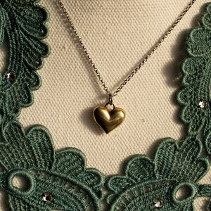 Heart Necklace/heart Pendant/heart Pendulum/pendulum - Etsy