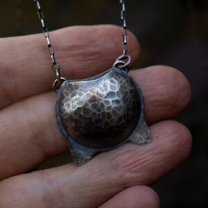 Sterling Cauldron Necklace/cat Cauldron Necklace/cauldron Necklace ...