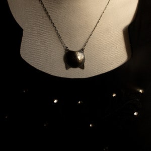 Sterling Cauldron Necklace/cat Cauldron Necklace/cauldron Necklace ...