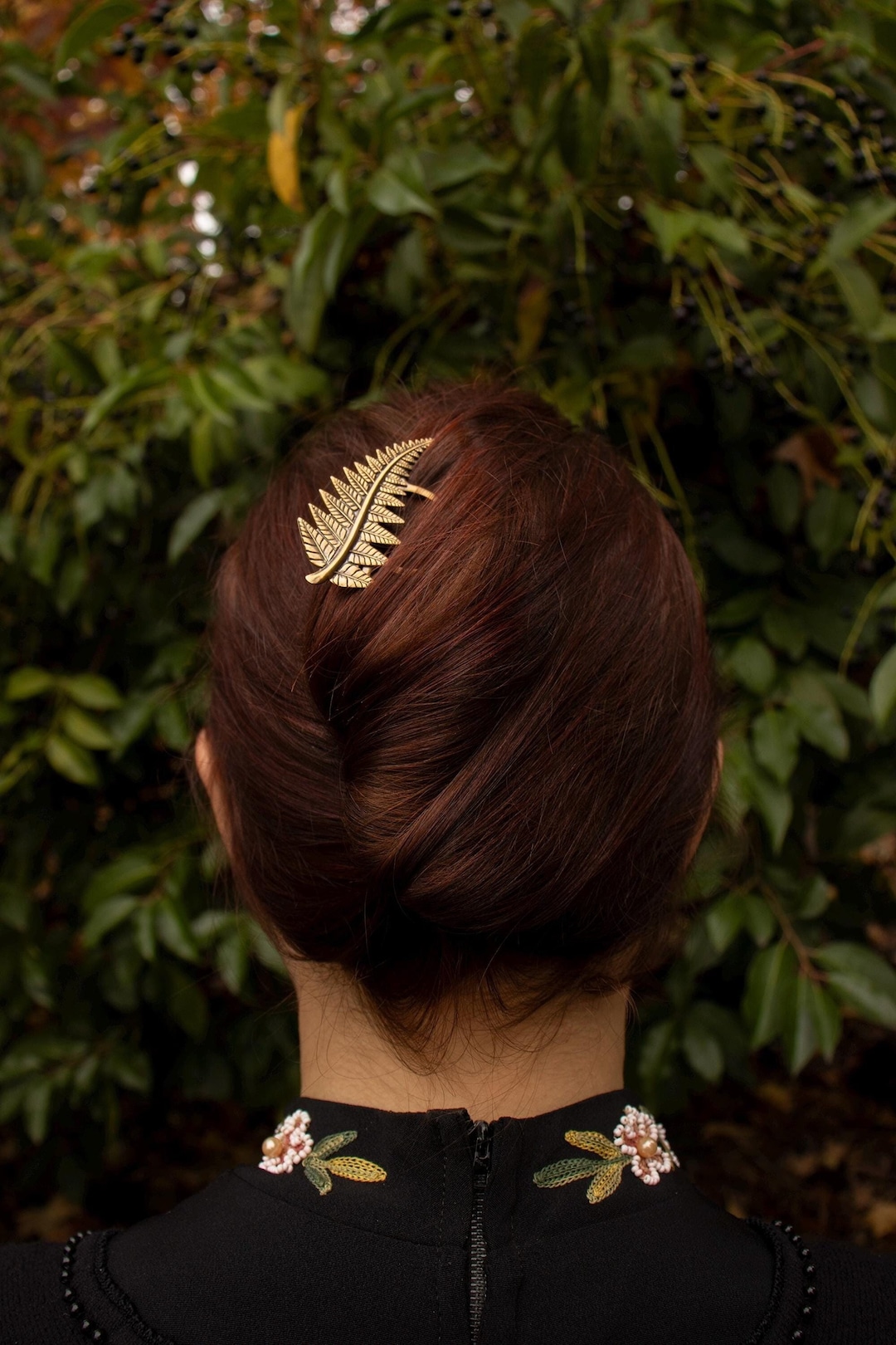 Fern Hair Comb/fern Hair Fork/fern Hair Pin/goddess Hair Pin/goddess ...