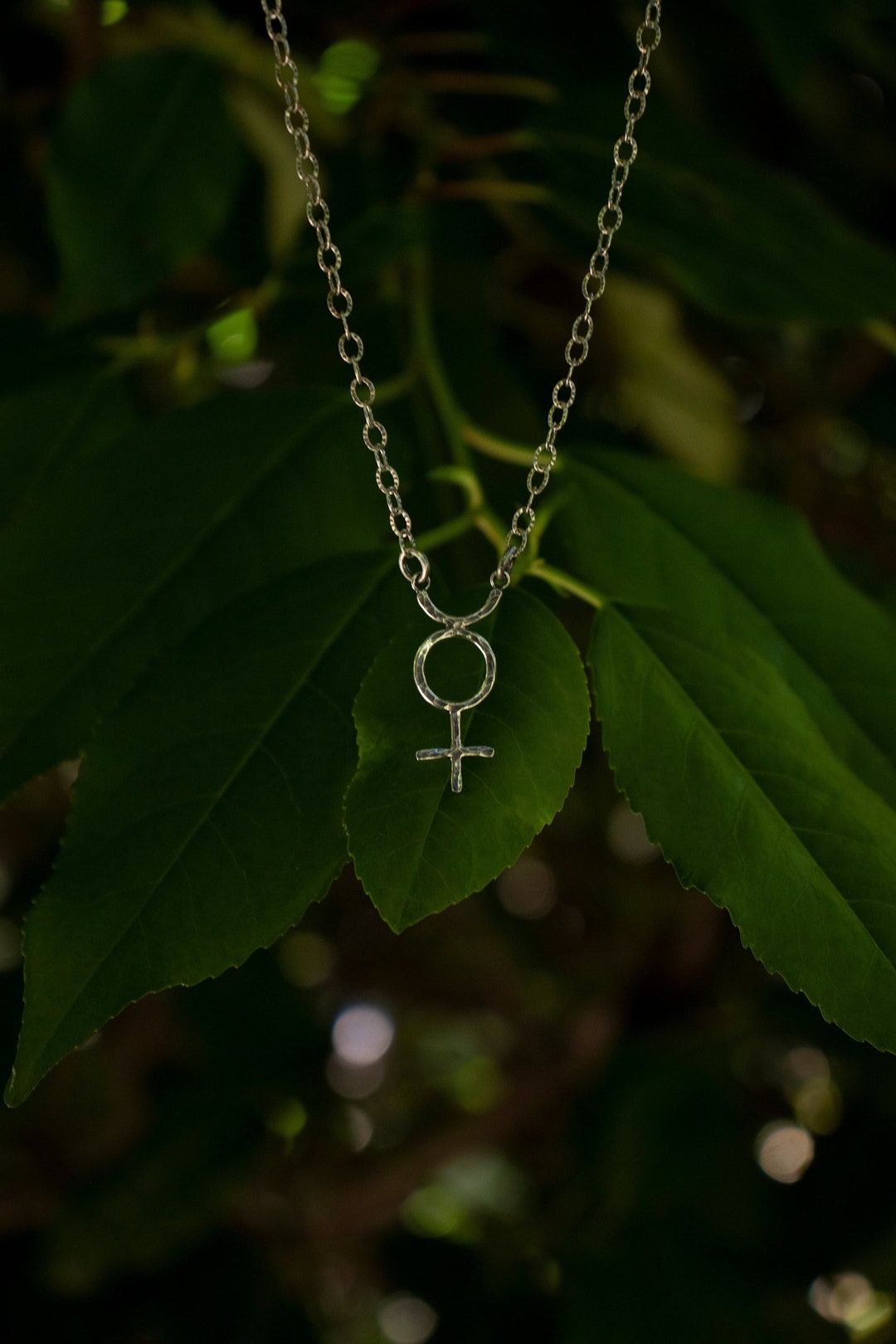 Third Gender Symbol Necklace/third Gender Pendant/third Gender Symbol ...
