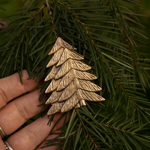 Tree Pin/tree Brooch/conifer Pin/pine Tree Pin/conifer Brooch/forest ...