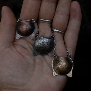 Sterling Cauldron Necklace/cat Cauldron Necklace/cauldron Necklace ...