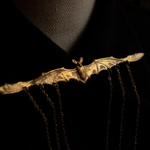 Bat Collar Pin/bat Chain Pin/bat Pin/collar Pin/chain Pin/collar Chain ...