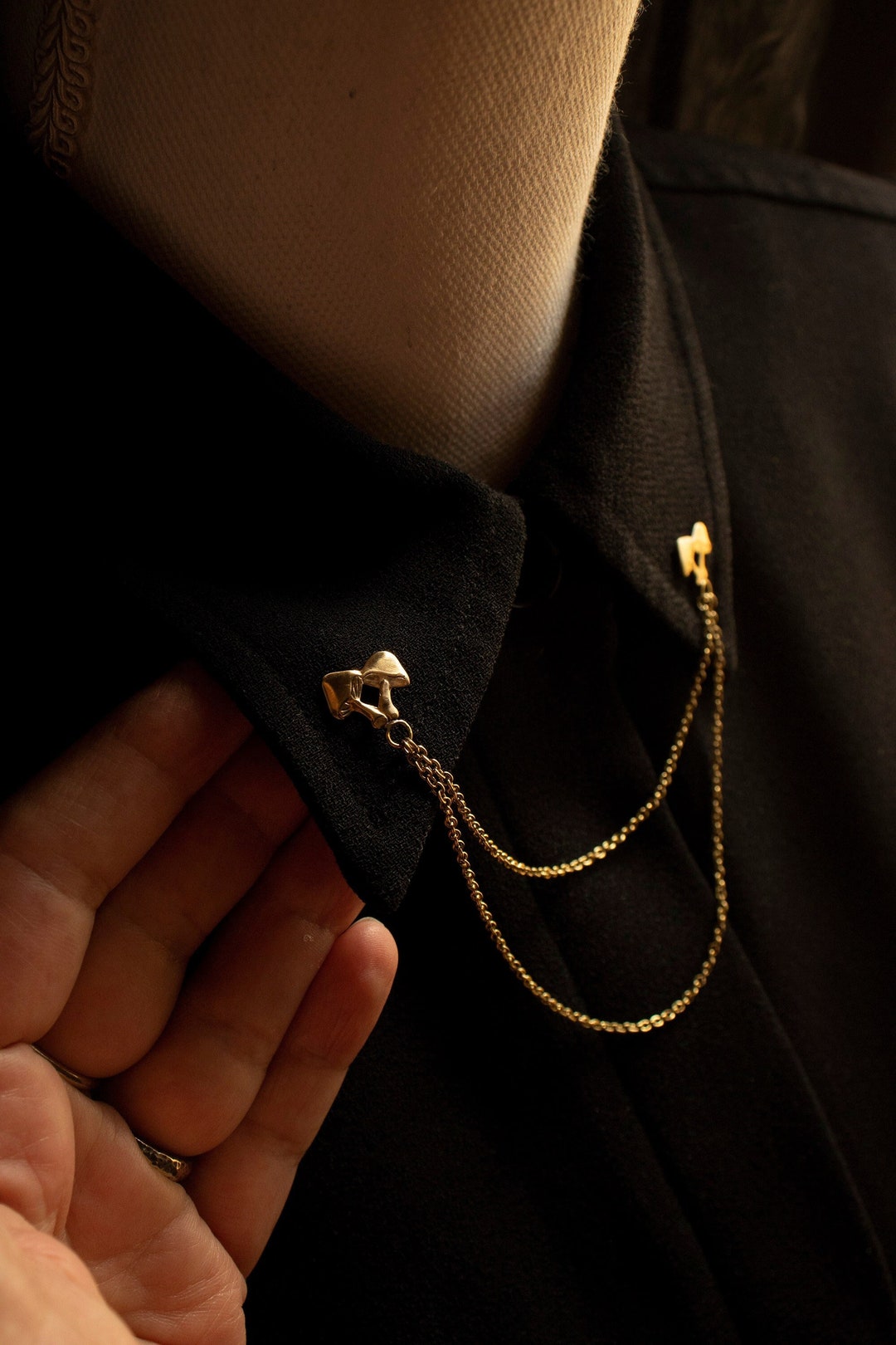 Collar Pin/chain Pin/mushroom Collar Pin/mushroom Chain Pin/chain ...