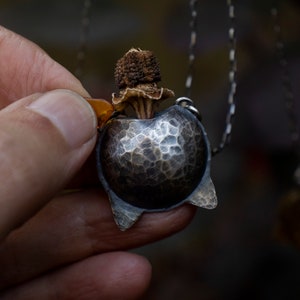 Sterling Cauldron Necklace/cat Cauldron Necklace/cauldron Necklace ...