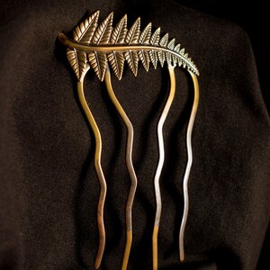 Fern Hair Comb/fern Hair Fork/fern Hair Pin/goddess Hair Pin/goddess ...