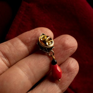 Ladybug Pin/ladybug Brooch/beetle Brooch/beetle Pin/insect Pin/brass ...
