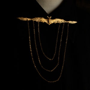 Bat Collar Pin/bat Chain Pin/bat Pin/collar Pin/chain Pin/collar Chain ...