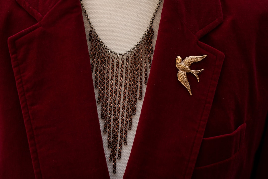 Bird Pin/bird Brooch/swallow Pin/golden Bird Pin/brass Pin/brass Brooch ...