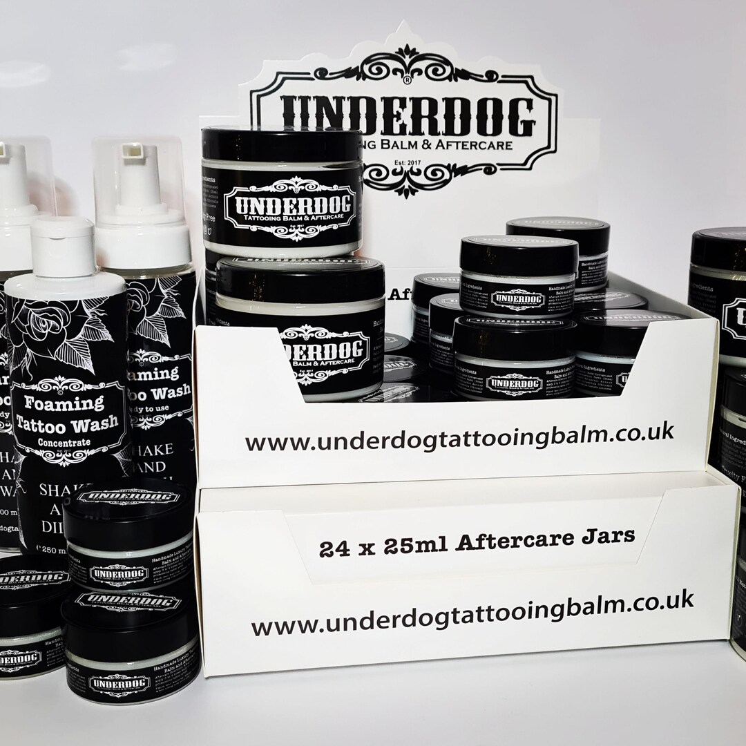 Tattoo Balm Starter Pack| Aftercare| Glide| Skincare| Revitalise| Heal| Protect| Moisturise ...