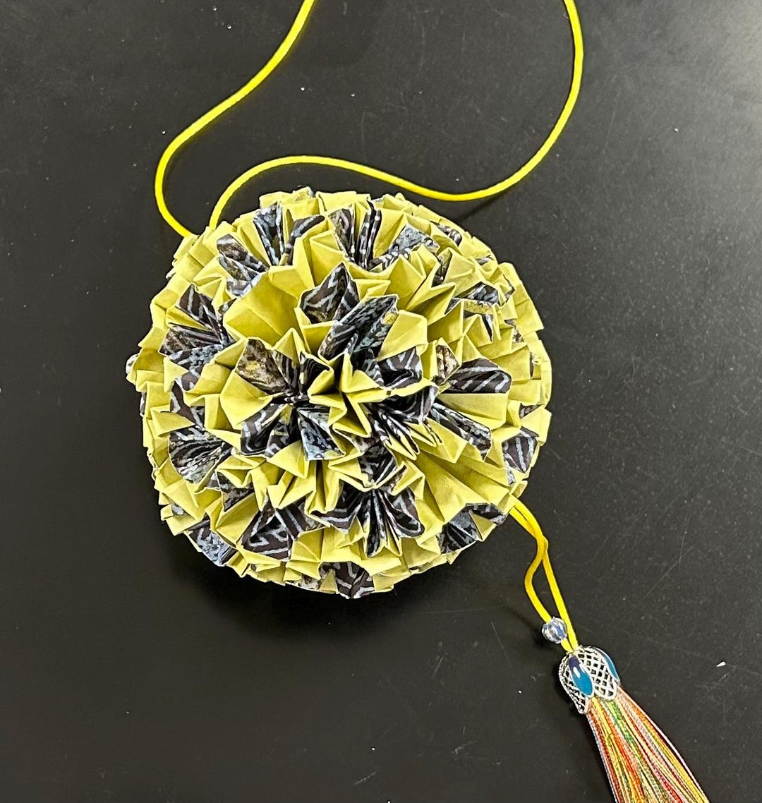 Handcrafted Origami Kusudama Venus Ball - Perfect for Home Decor ...