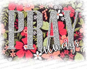 Pray Leopard Png Christian Layered Print Sublimation Digital | Etsy