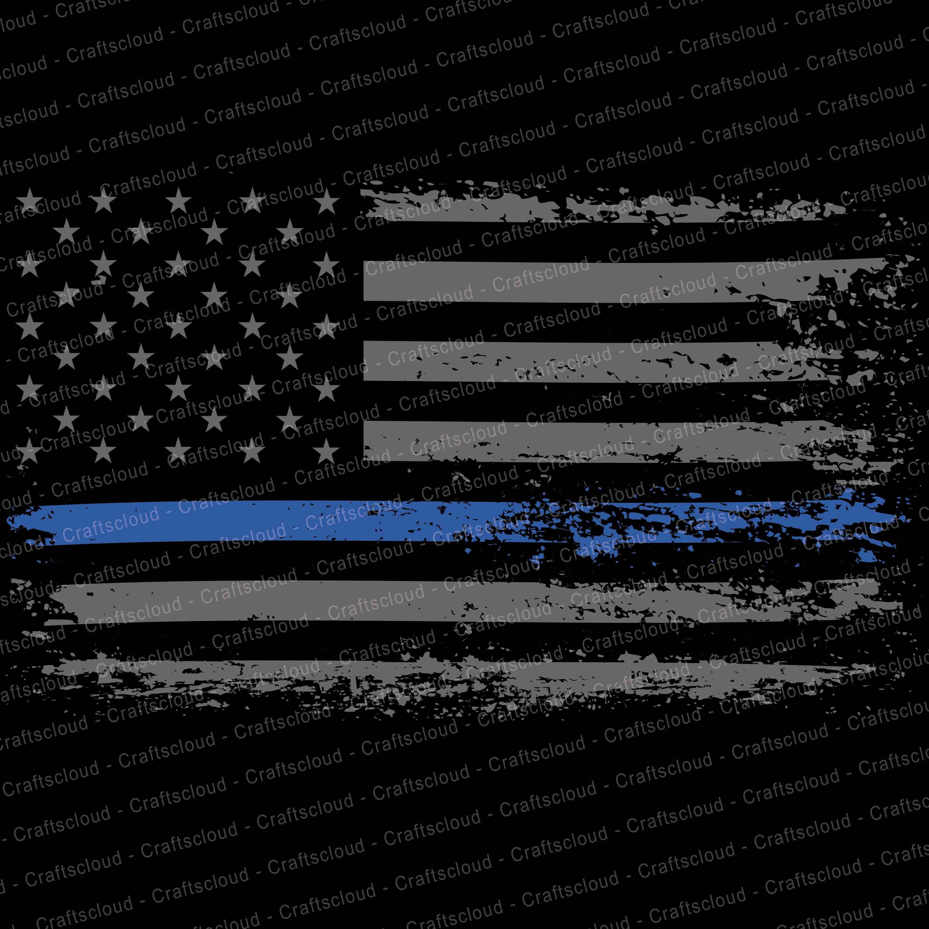 Police Thin Blue Line Png Police Badge Flag Sublimation - Etsy UK