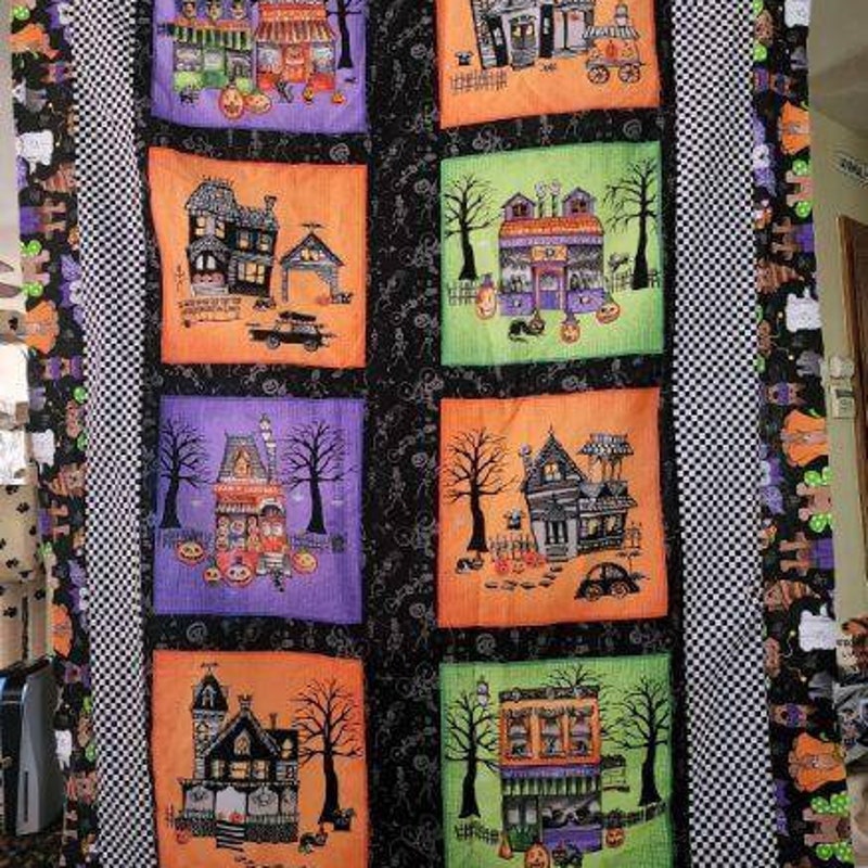 Halloween Quilt Panels - Etsy