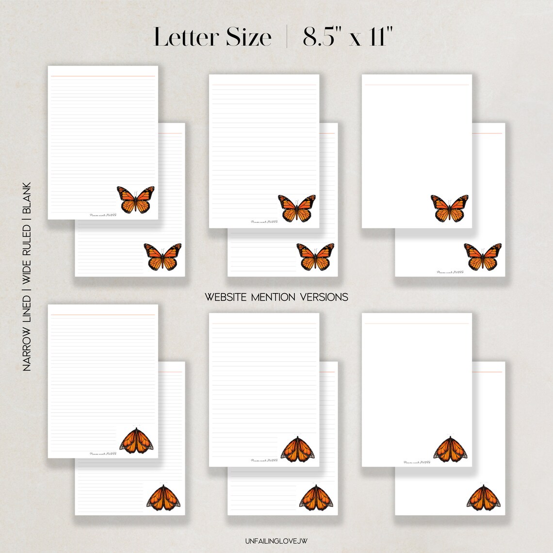 JW Letter Writing Stationary Printable Letter Writing Template JW Gifts ...