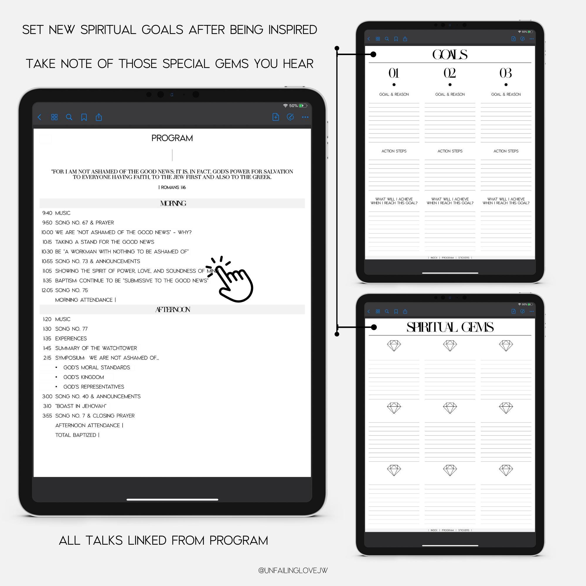 JW Digital Assembly Notebook, Not Ashamed of the Good News 2024-2025 ...