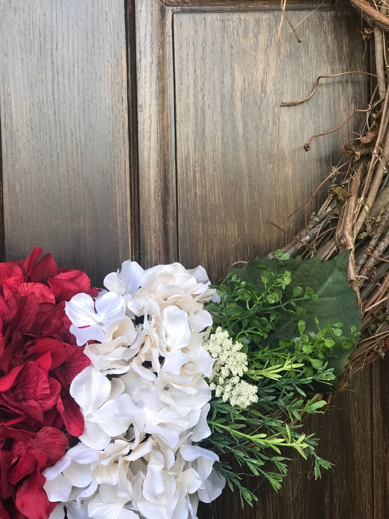 Customized Large Everyday Front Door Wreath With Your Initials - Etsy