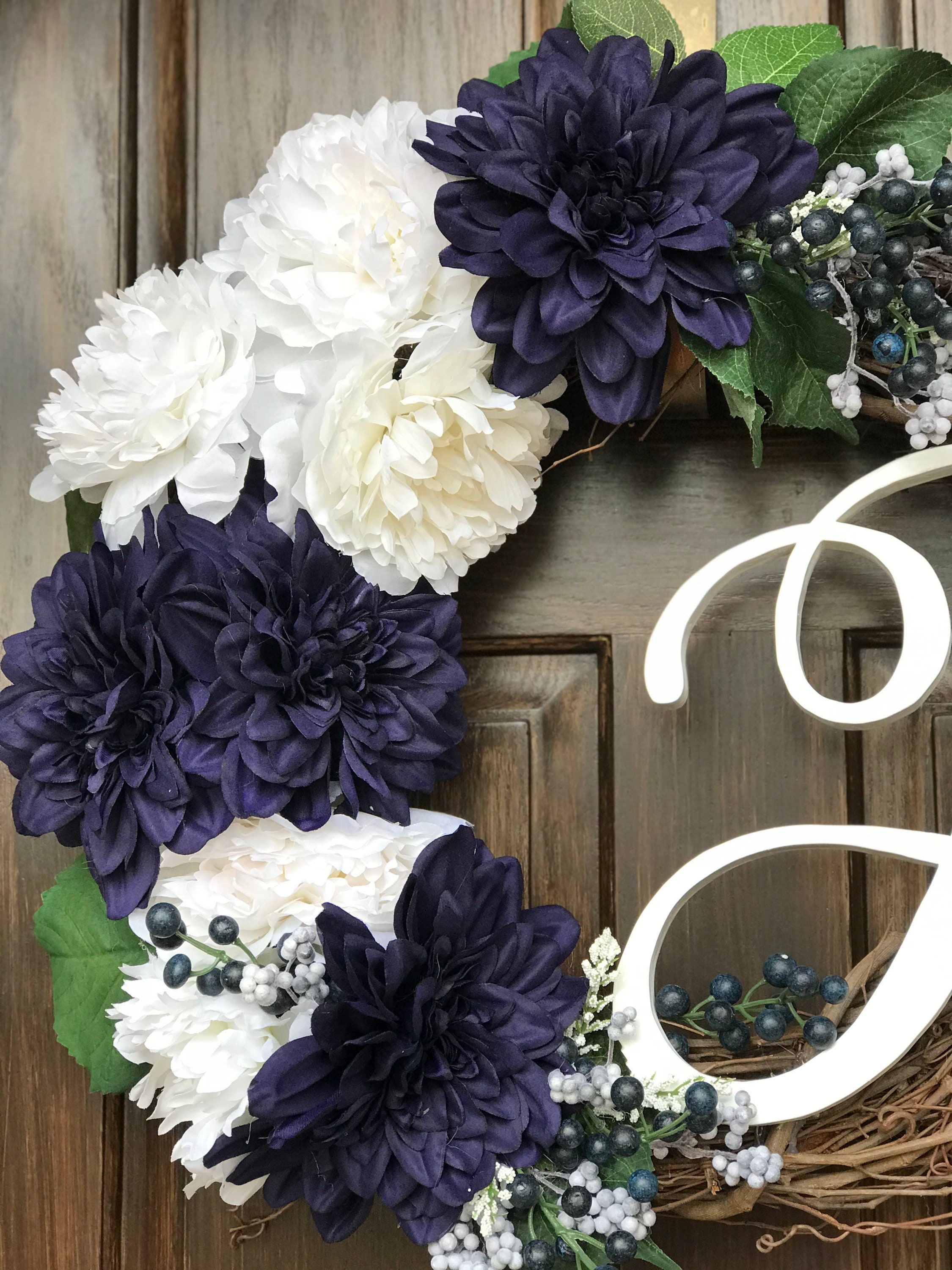 Custom Colors - Everyday Front Door Wreath! Customize Your Colors ...