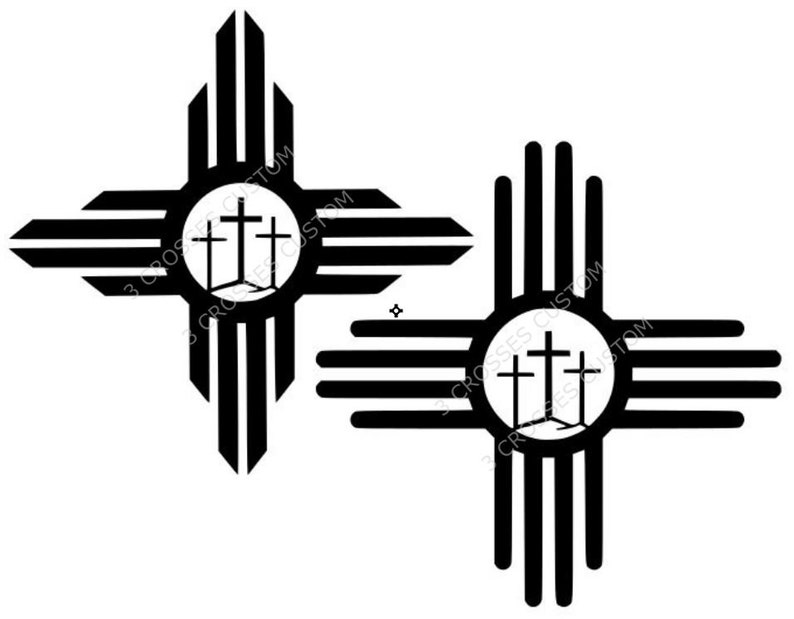 ZIA THREE CROSSES - Etsy