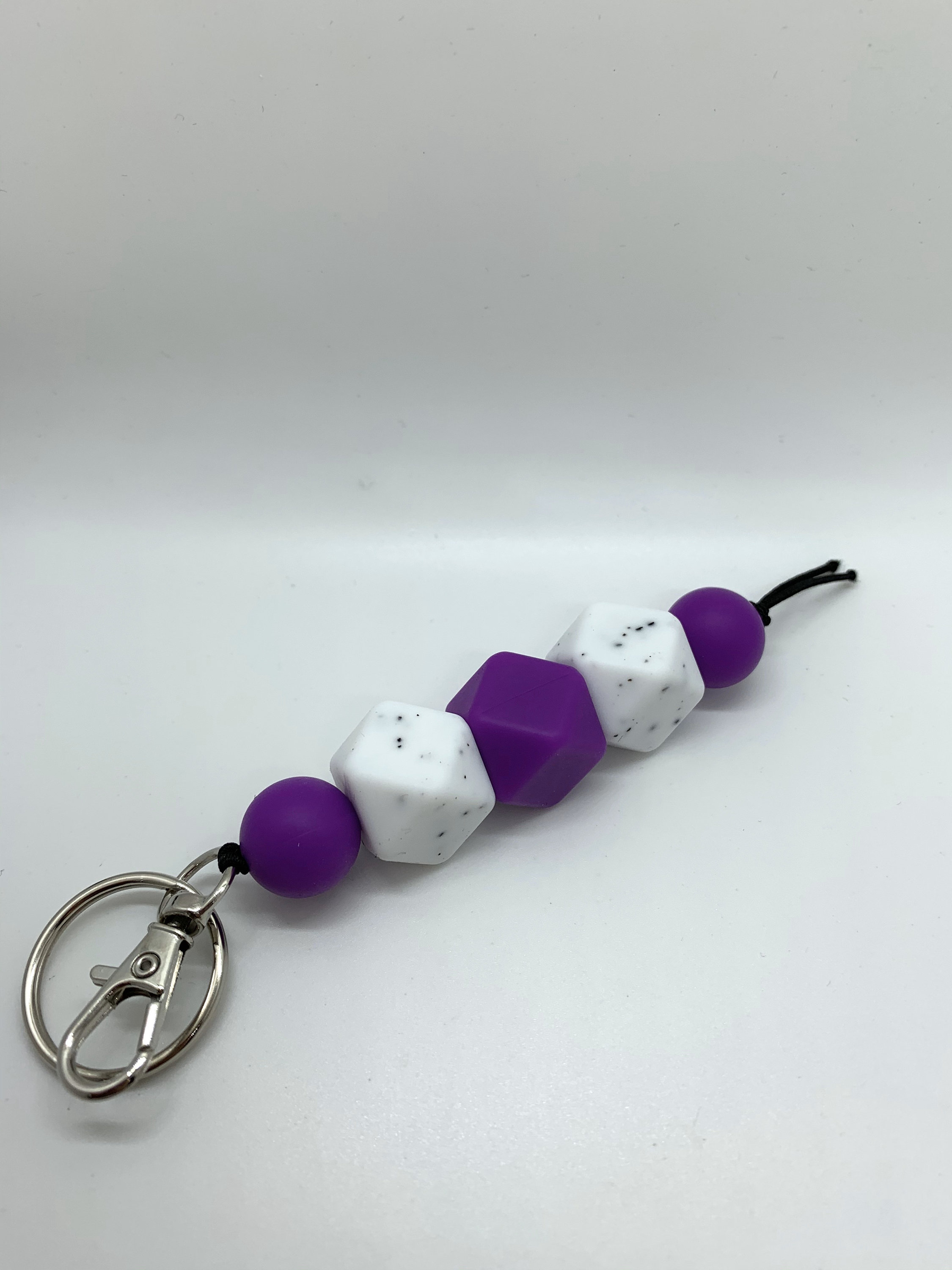 Pink, Purple, Speckled Key Ring Teacher, Gift, Key Ring, Silicone ...