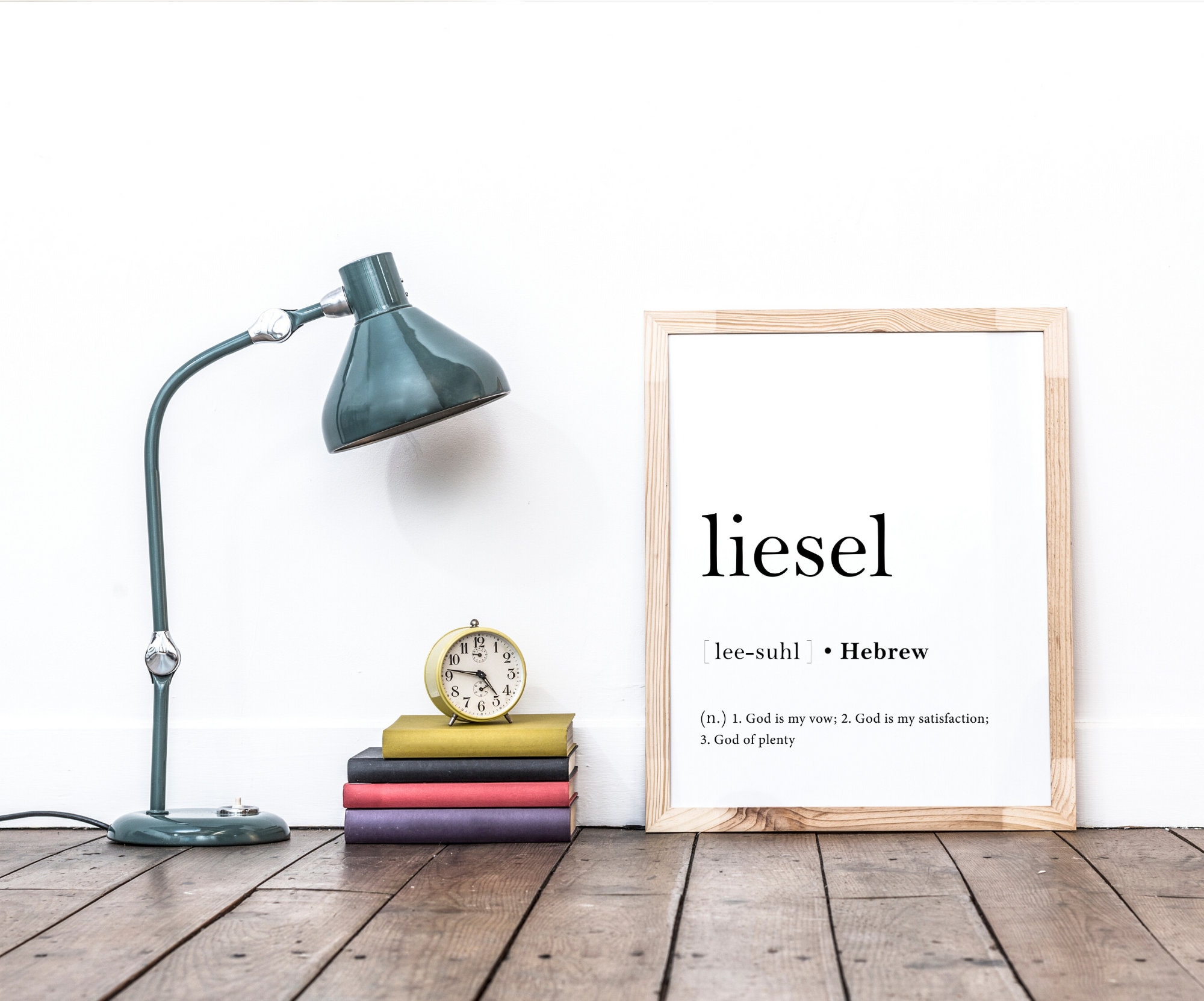 Liesel Definition Print Liesel Wall Art Liesel Printable Liesel Gift ...