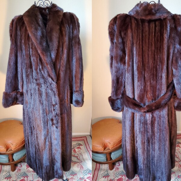 Full Length Fur Coat - Etsy