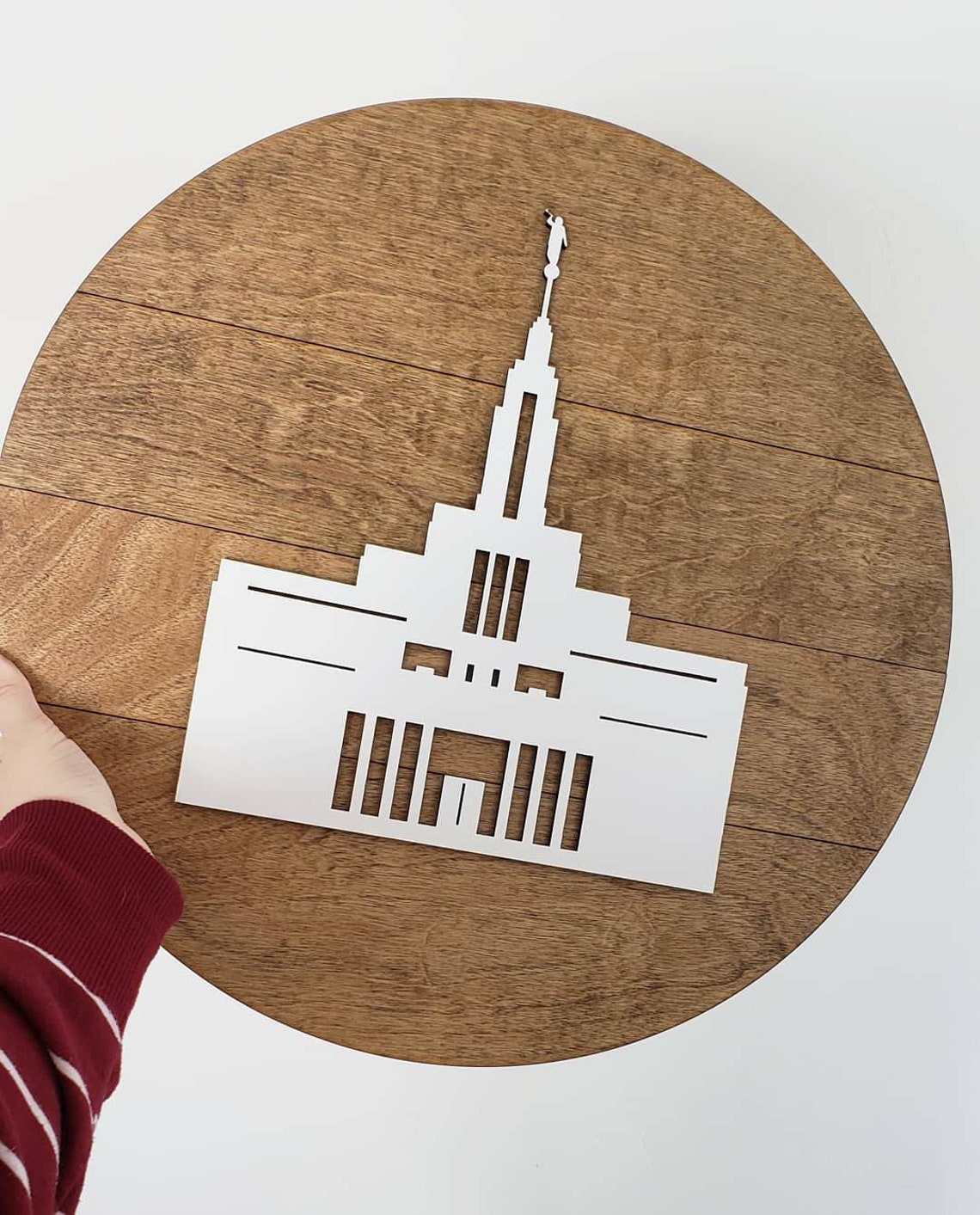 LDS Temple Custom Circle Sign Sealing Baptism Church of - Etsy