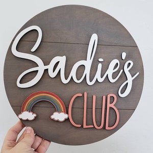 Rainbow Name Sign Custom Name Sign Rainbow Decor Playroom Rainbow ...