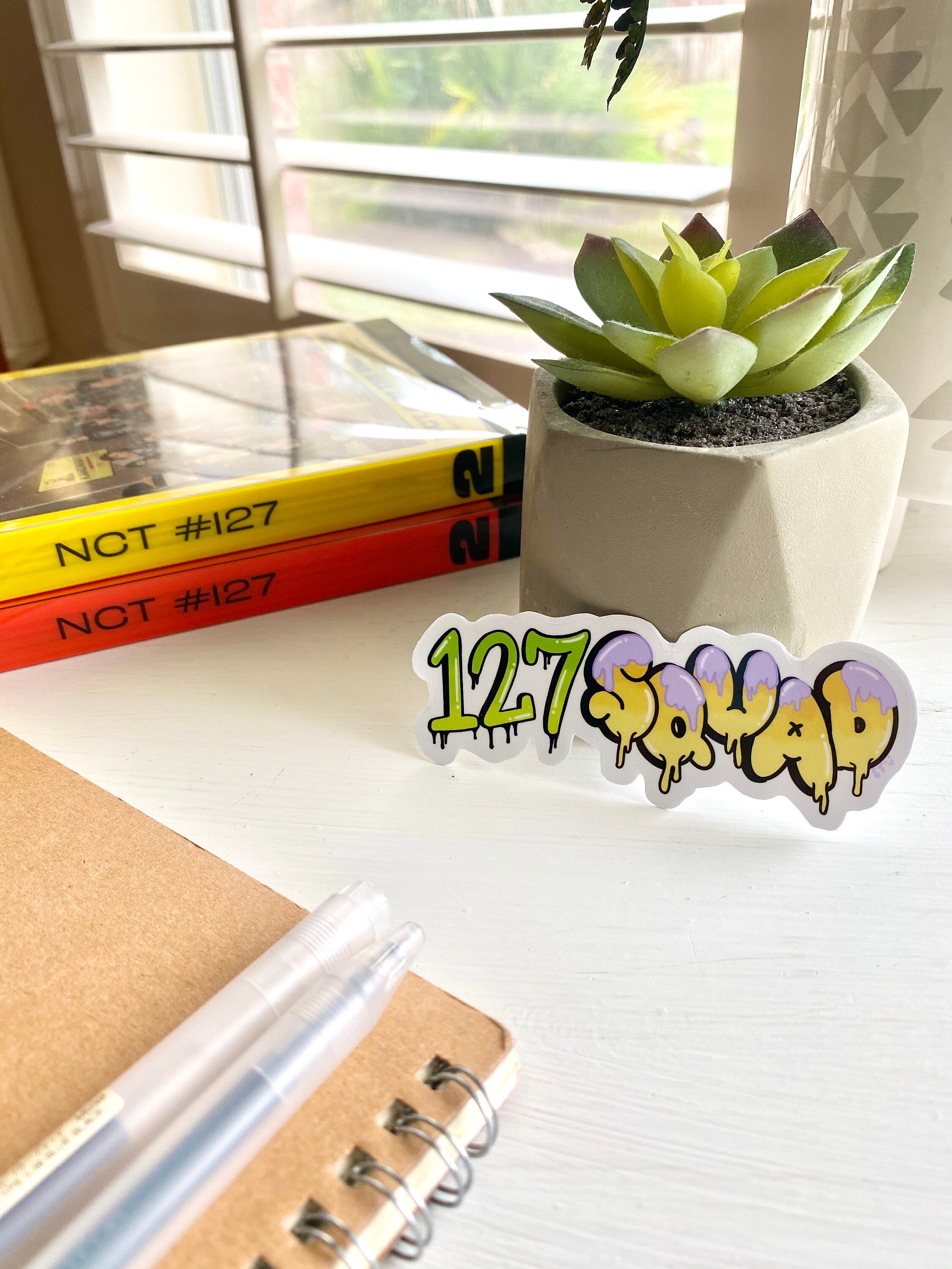 NCT 127 Squad - Vinyl Sticker - Etsy