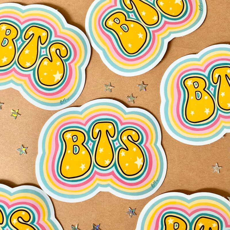 Bts Dynamite Sticker - Etsy