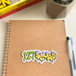 NCT 127 Squad - Vinyl Sticker - Etsy
