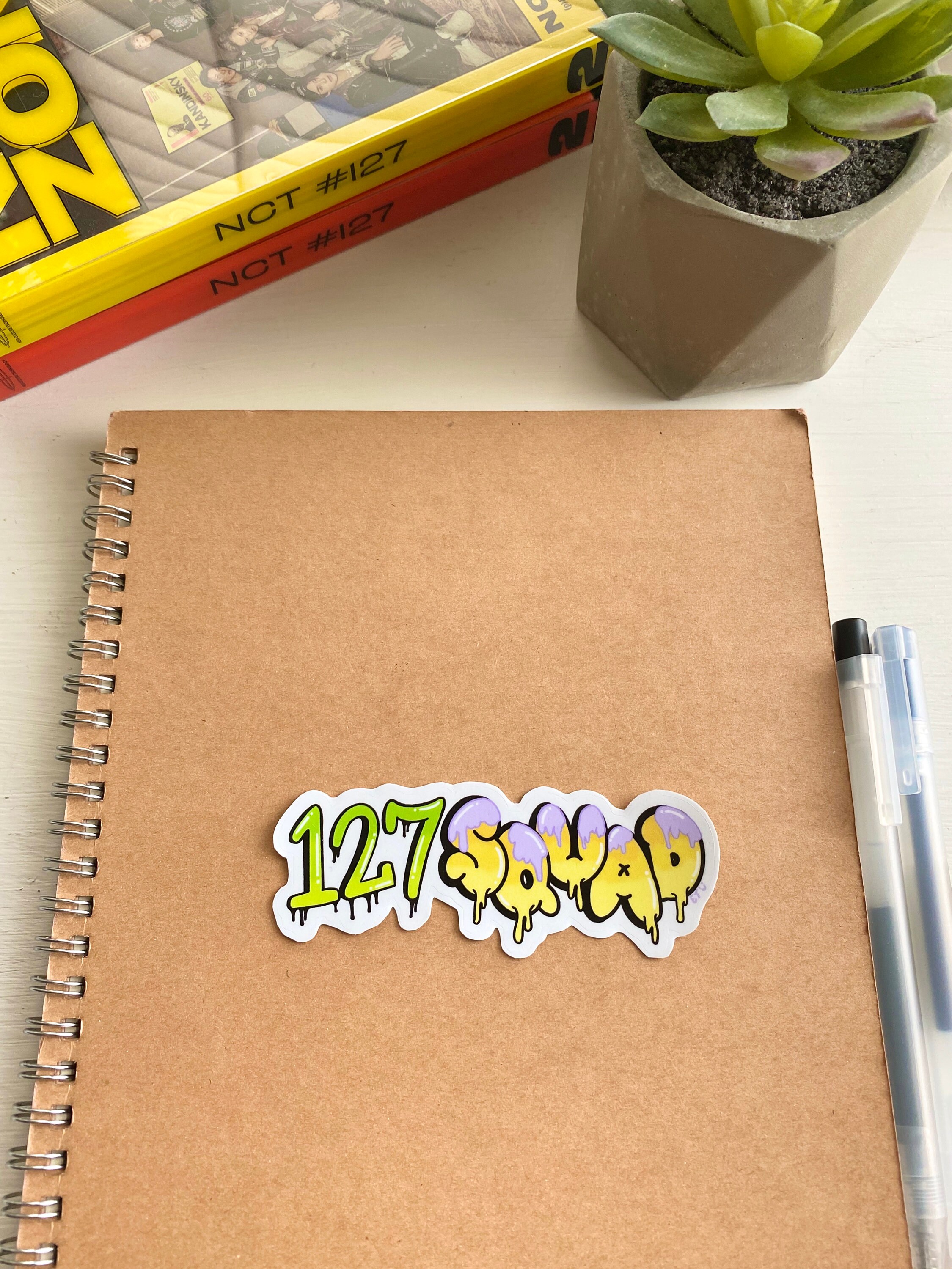 NCT 127 Squad - Vinyl Sticker - Etsy