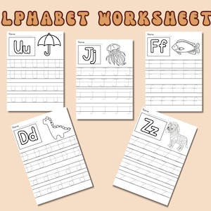Printable Toddler Busy Book Worksheets Educational Tracing Preschool ...