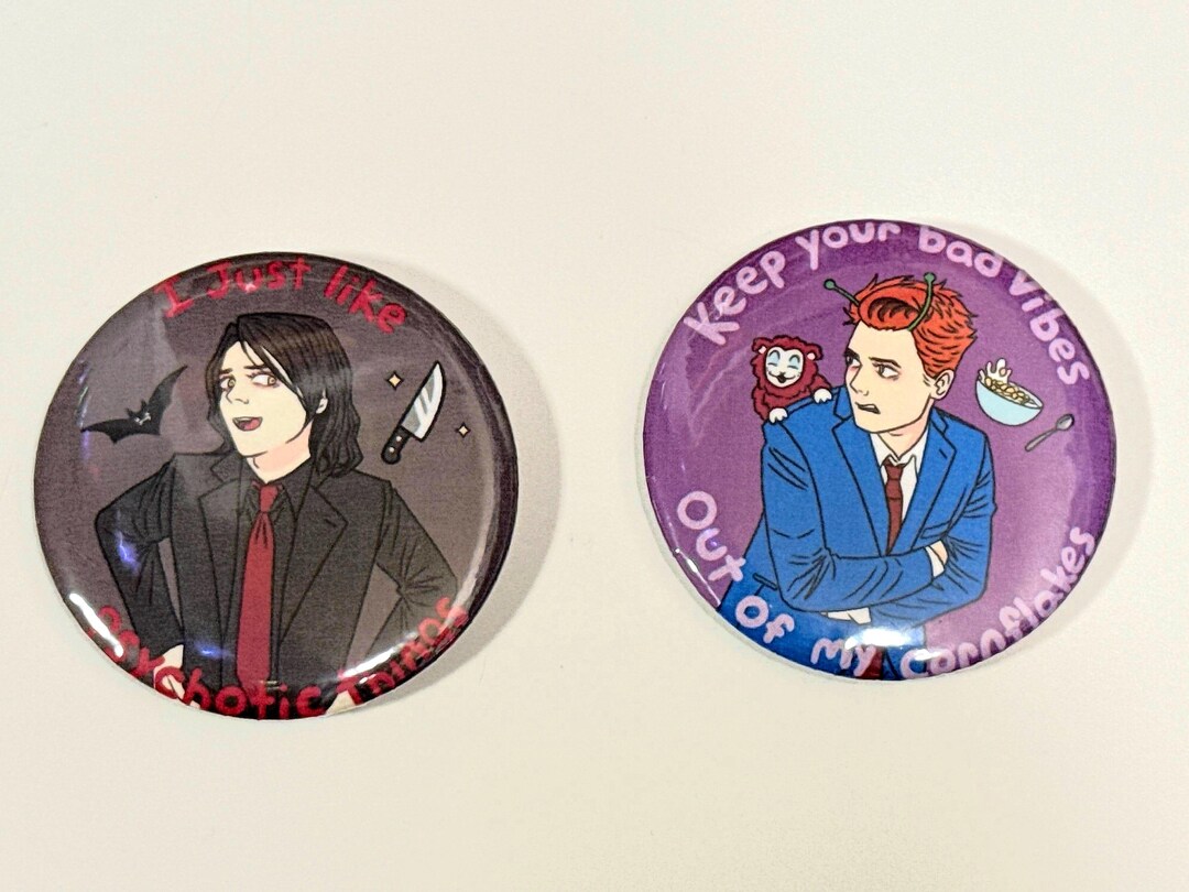 Gerard Way Badges - Etsy